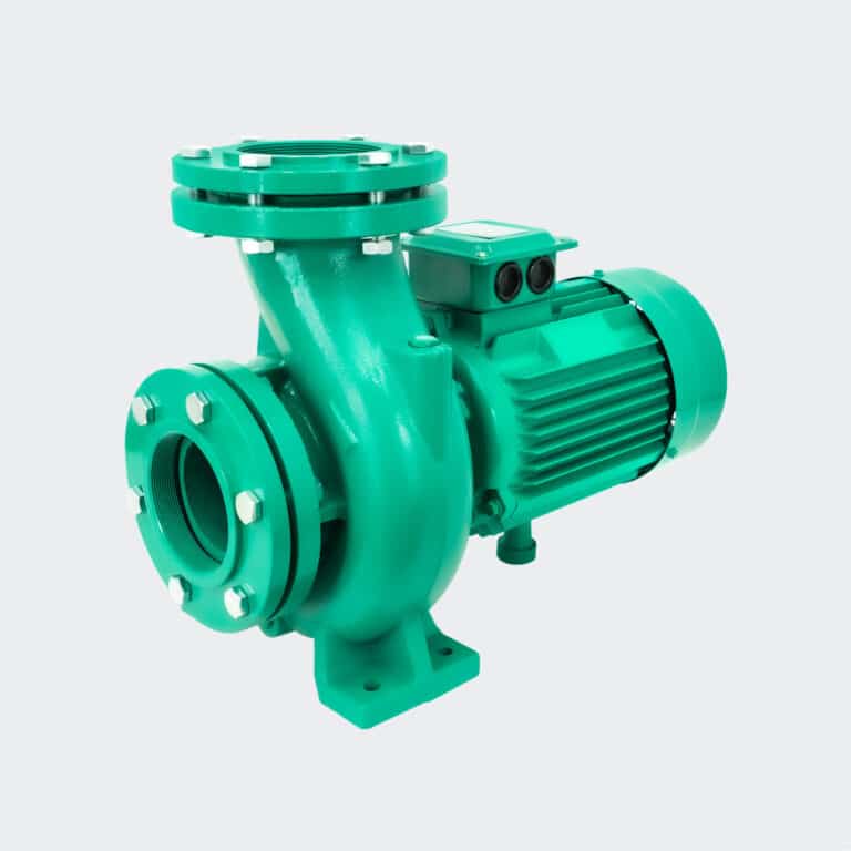 BOMBA DE AGUA CAUDAL TRIF. DE 5.5HP DE 4"x4"C/BRIDA C/VERDE - Import Fcb